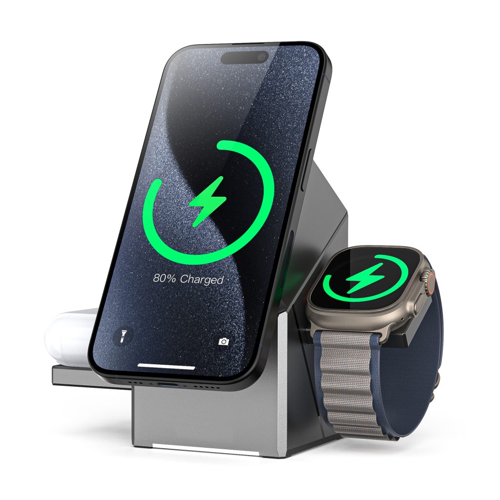 3in1 Wireless Charging Station - Factory wholesale Wireless Chargers ...